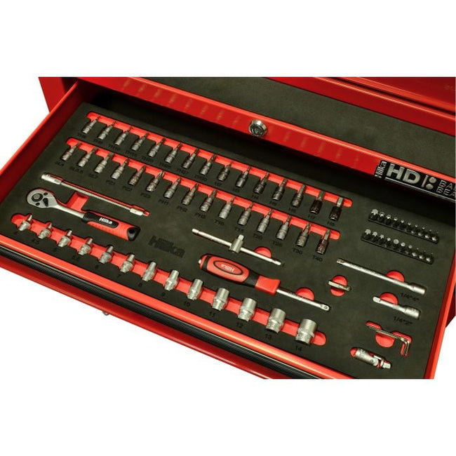 Hilka 03157514 75 pce 1/4" Drive EVA Socket Set Metric – Toolshouse.co.uk