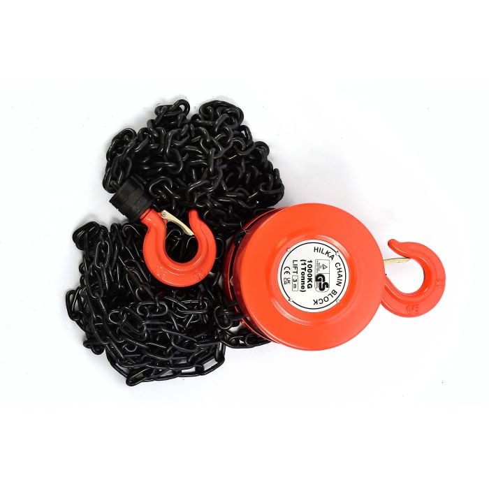 Hilka 84991000 1000kg Chain Block – Toolshouse.co.uk